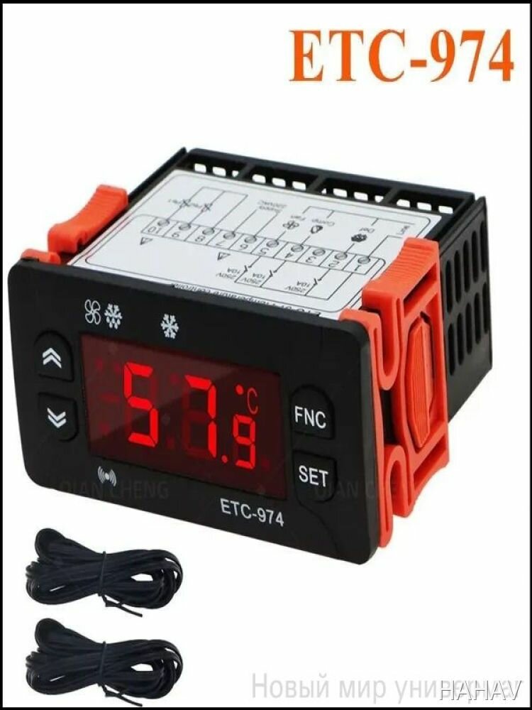 Витрины -холодильника Elitech ETC-974 (с 2 датчиками) / Микропроцессор для торгового холодильного оборудования
