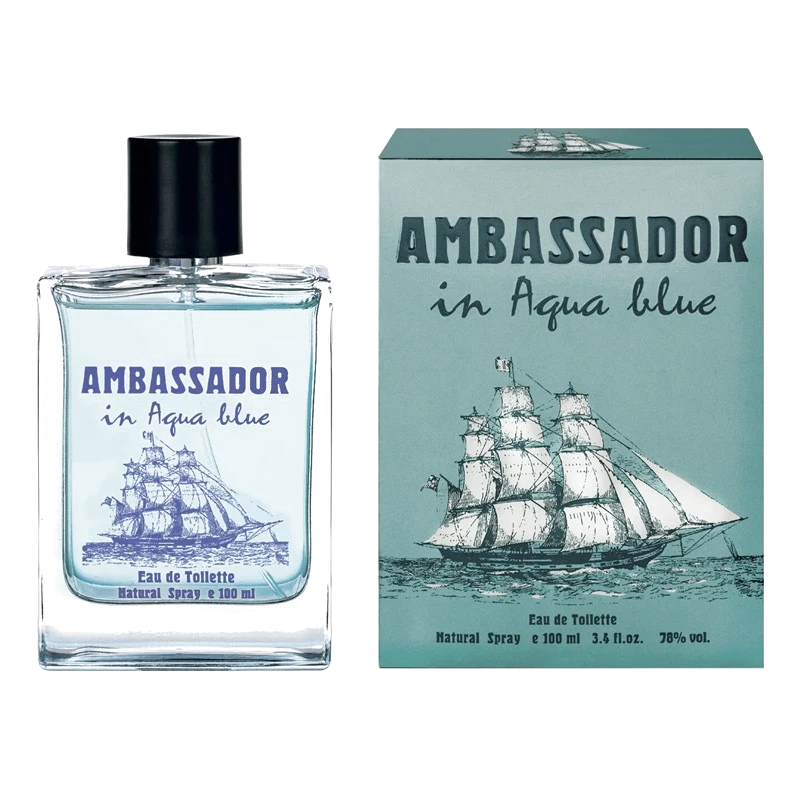 Мужской парфюм Genty Ambassador In Aqua Blue 100 мл - Дженти Амбассадор Ин Аква Блю туалетная вода
