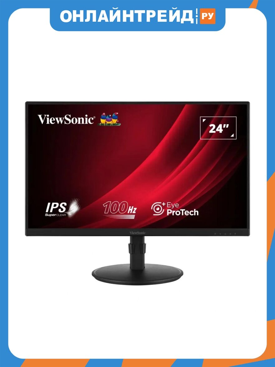 Монитор Viewsonic VA2408-HDJ 23.8" черный