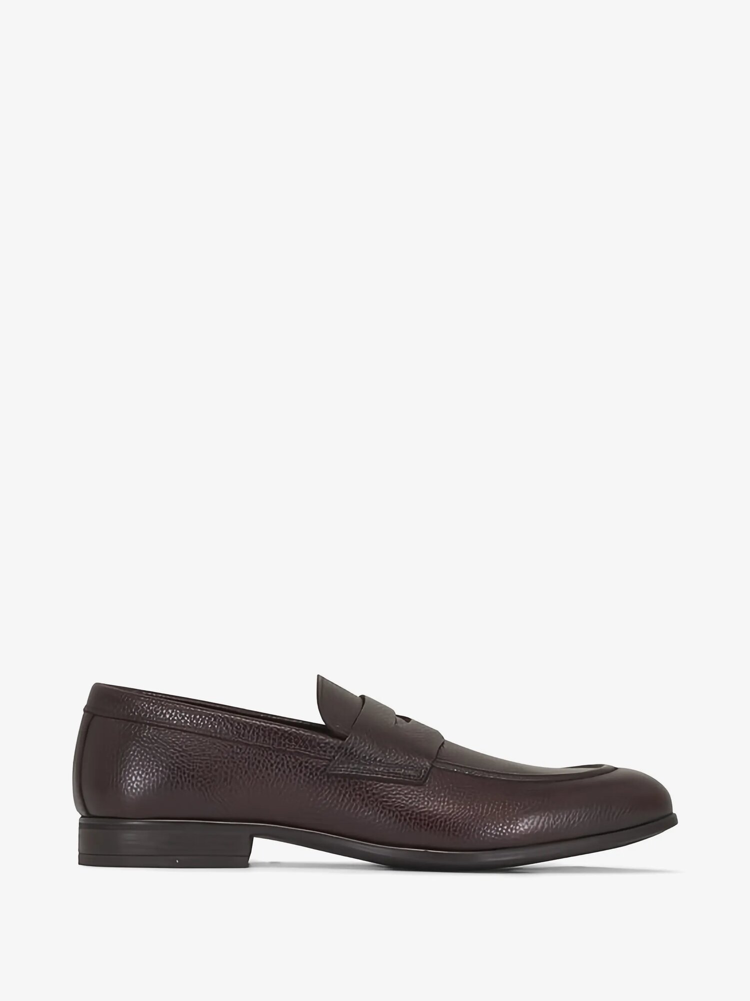 Лоферы Round-toe leather loafers