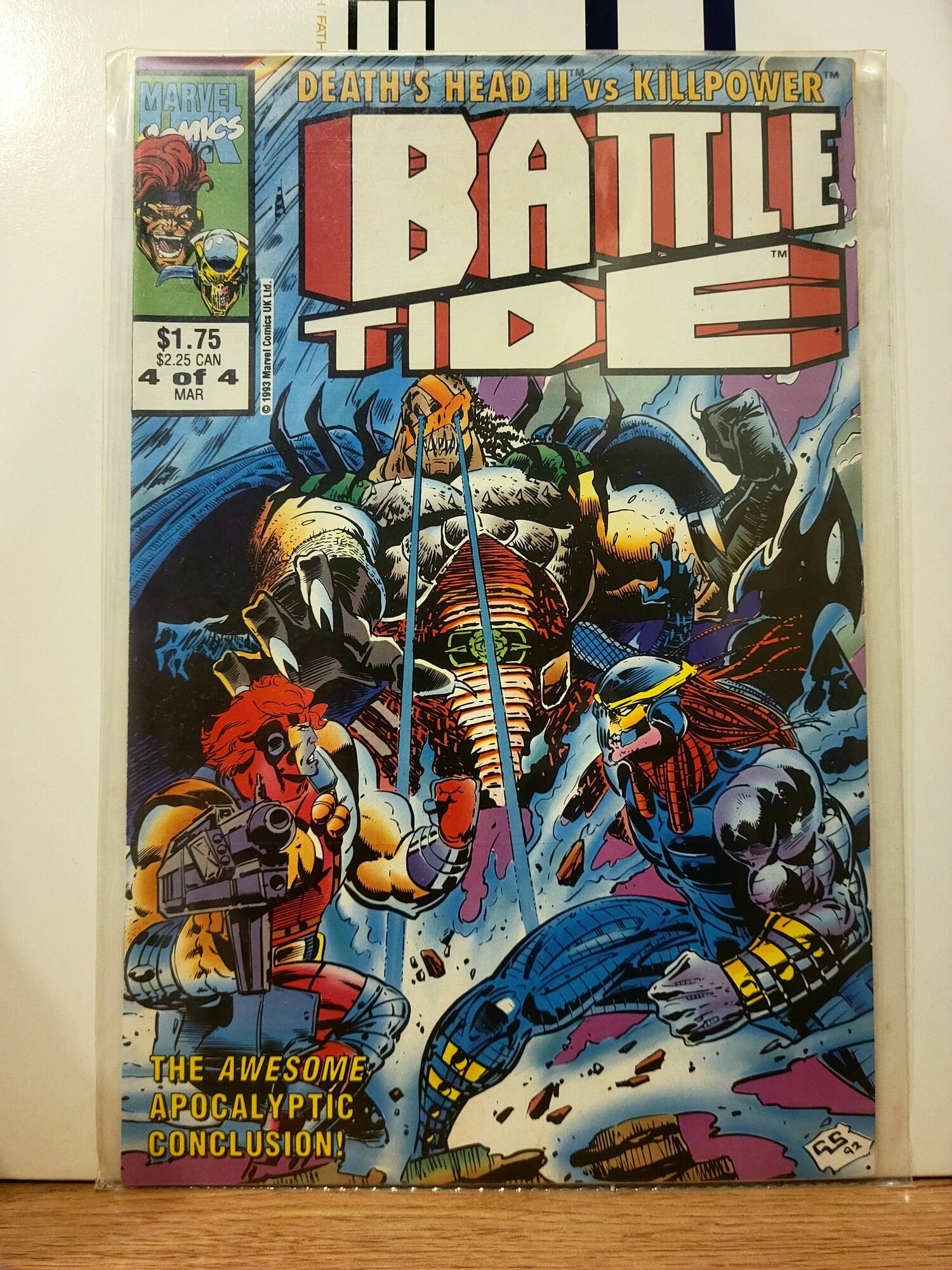 Ретро Комикс Battle Tide #4. 1993 Год. Оригинал!