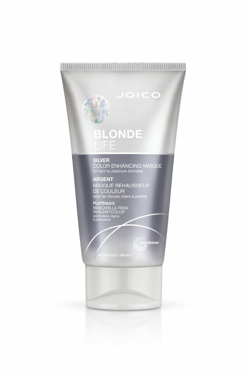 Питательная тонирующая маска Joico Blonde Life Color Enhancing Masque - оттенок Silver, объем 150 мл
