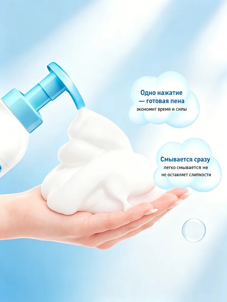 Safeguard Средство для душа, гель для детей 2в1, 0+, 4917242161, Китай — фото 1