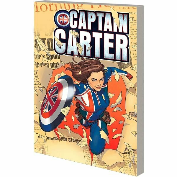 CAPTAIN CARTER: WOMAN OUT OF TIME，Reprinted paperback book
