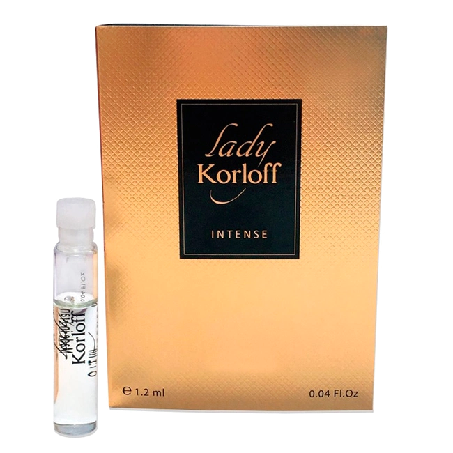 Женская туалетная вода Korloff Paris Lady Korloff Intense 1.2 мл пробник - Карлофф Леди Интенс