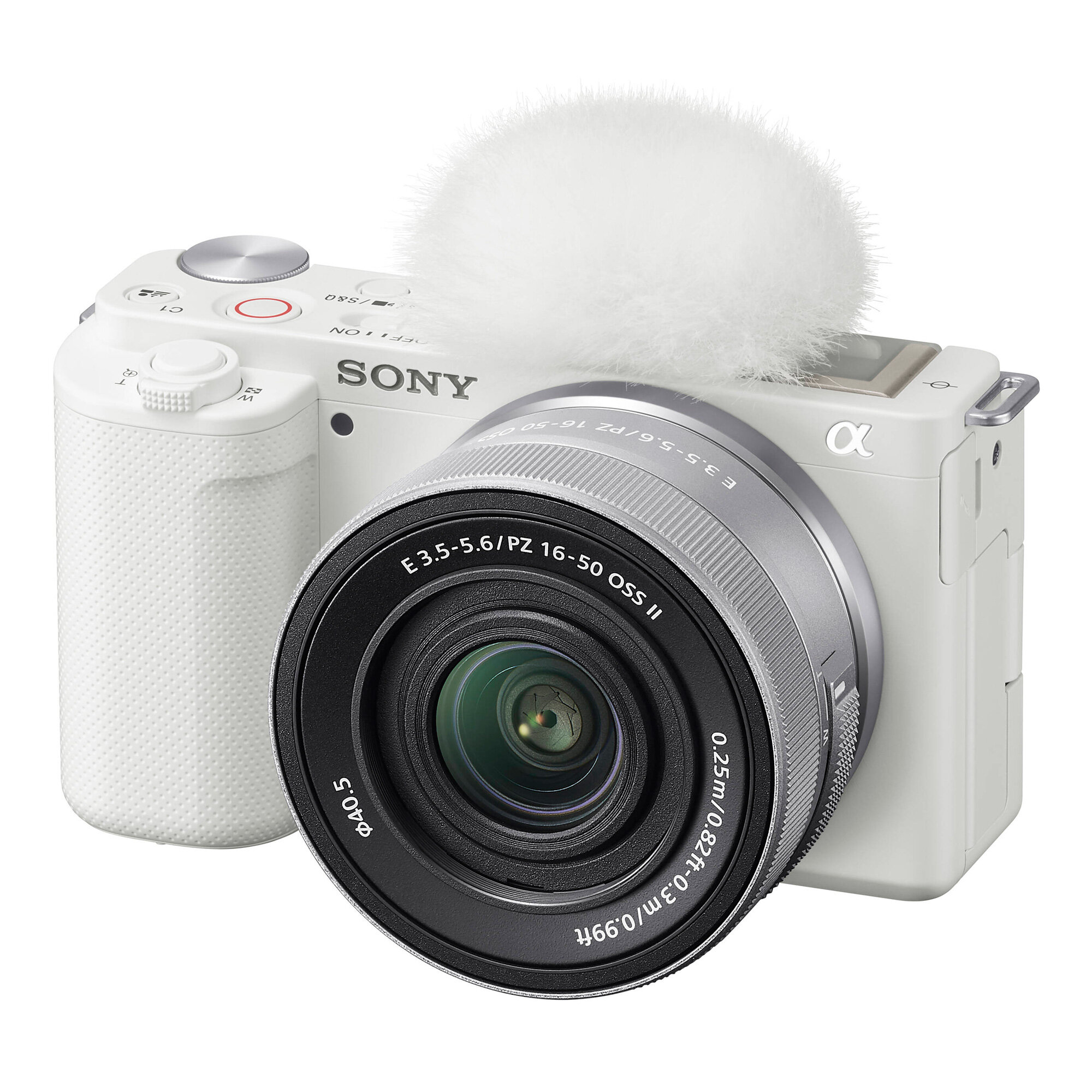 Беззеркальный фотоаппарат Sony ZV-E10 Kit + 16-50mm II, белый