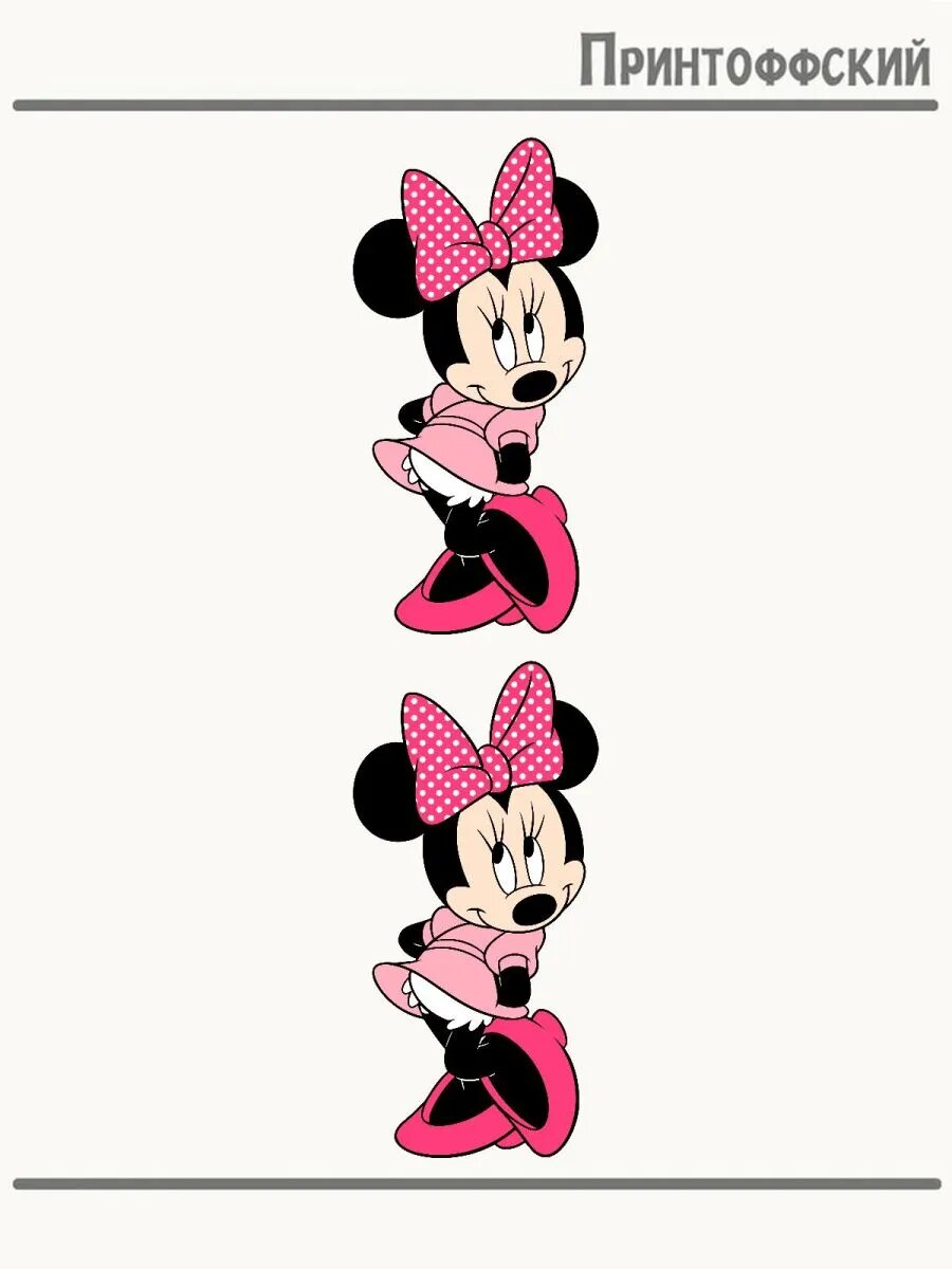 Термонаклейка mini mouse