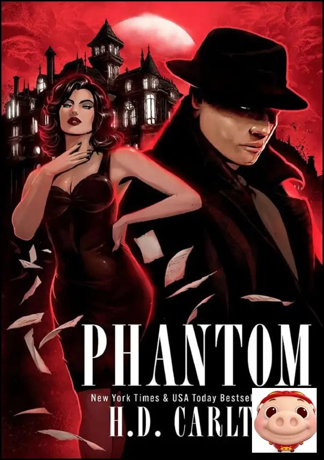 Phantom H.D. Carlton Dark Gothic Romance Suspense Novel English Paperback