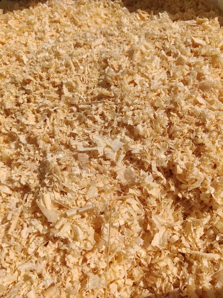 Опилки для курятника 1кг