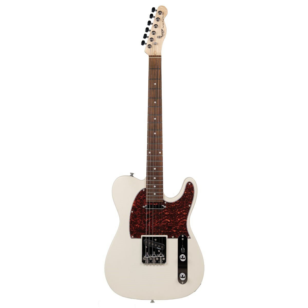 SQOE Setl300 Mwhite(ivory) электрогитара матовая