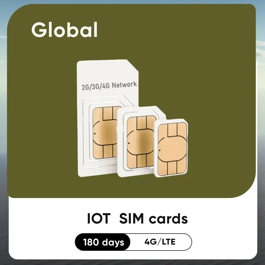 IoT SIM-карта Global 4G/LTE 180 дней, 360M