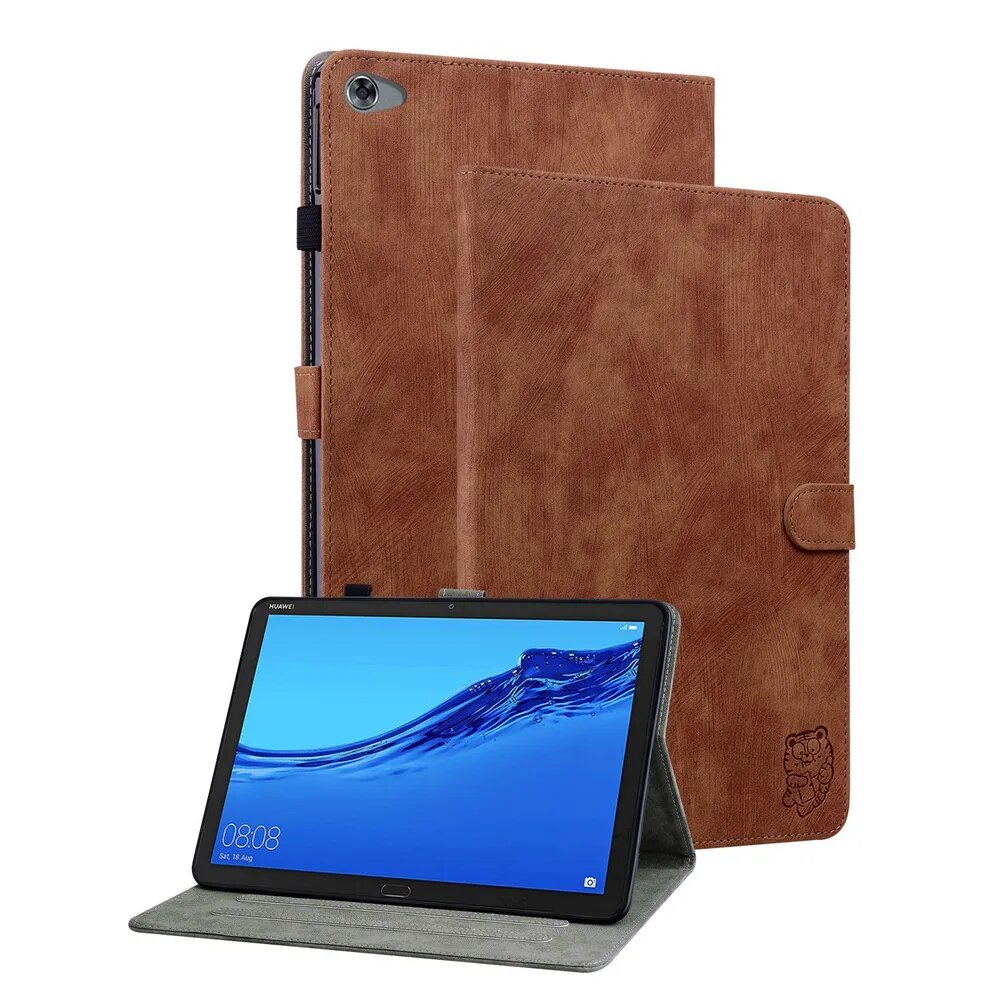 Чехол для Huawei MediaPad M5 Lite 10 (BAH2-L09/ W09/ AL10) Роскошный кожаный чехол для планшета