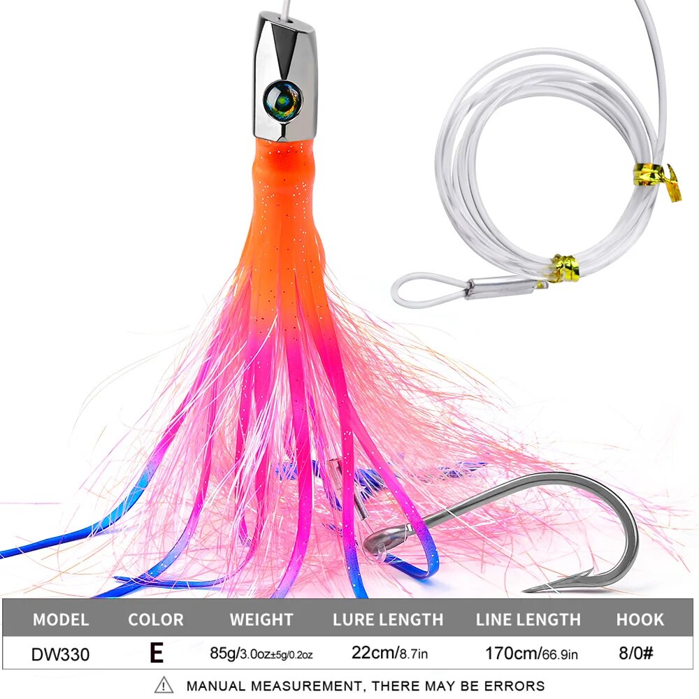 Приманка PRO BEROS DW330, 85g, COLOR E, 22 см