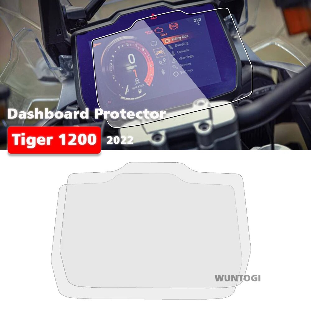 Для Tiger 1200 2022, противоударные аксессуары, фотопленка для инструмента Tiger 1200 GT 2022, 1set