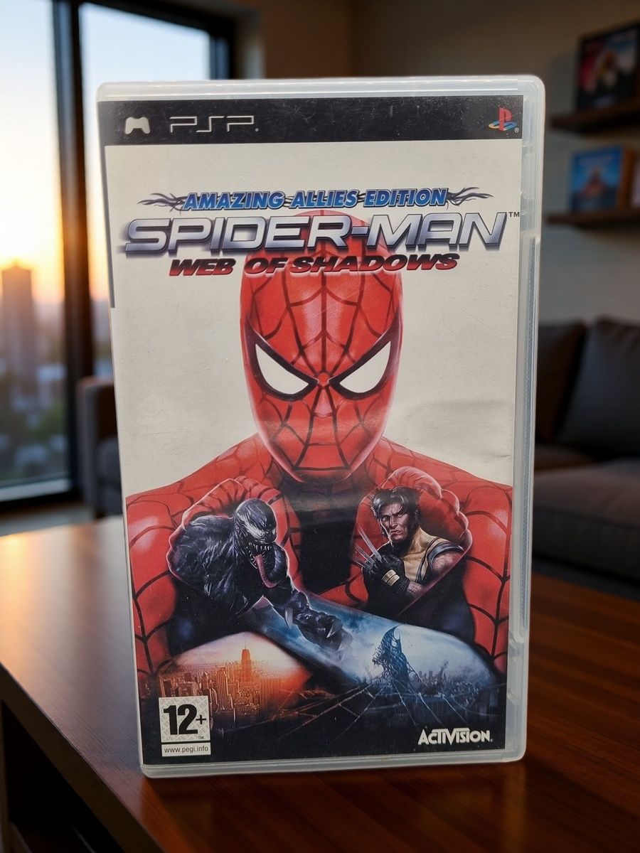 Игра для PSP Spider-Man: Web of Shadows (без мануала)