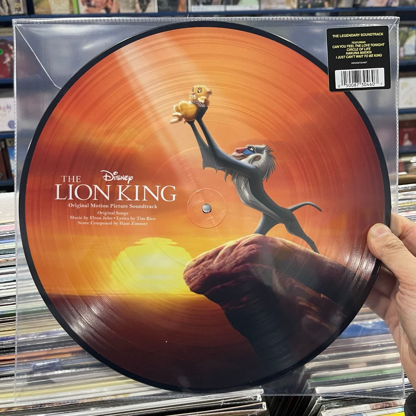 Виниловая пластинка Hans Zimmer - The Lion King (Original Motion Picture Soundtrack)