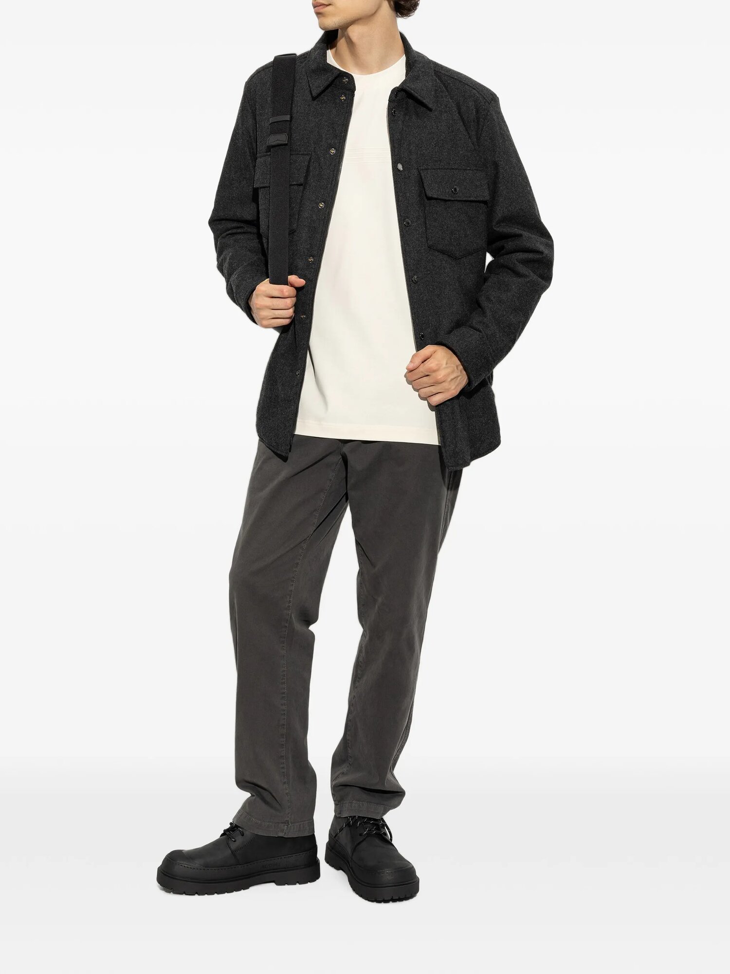 Куртка Bogner Olli insulated jacket, размер 54, серый — фото 1
