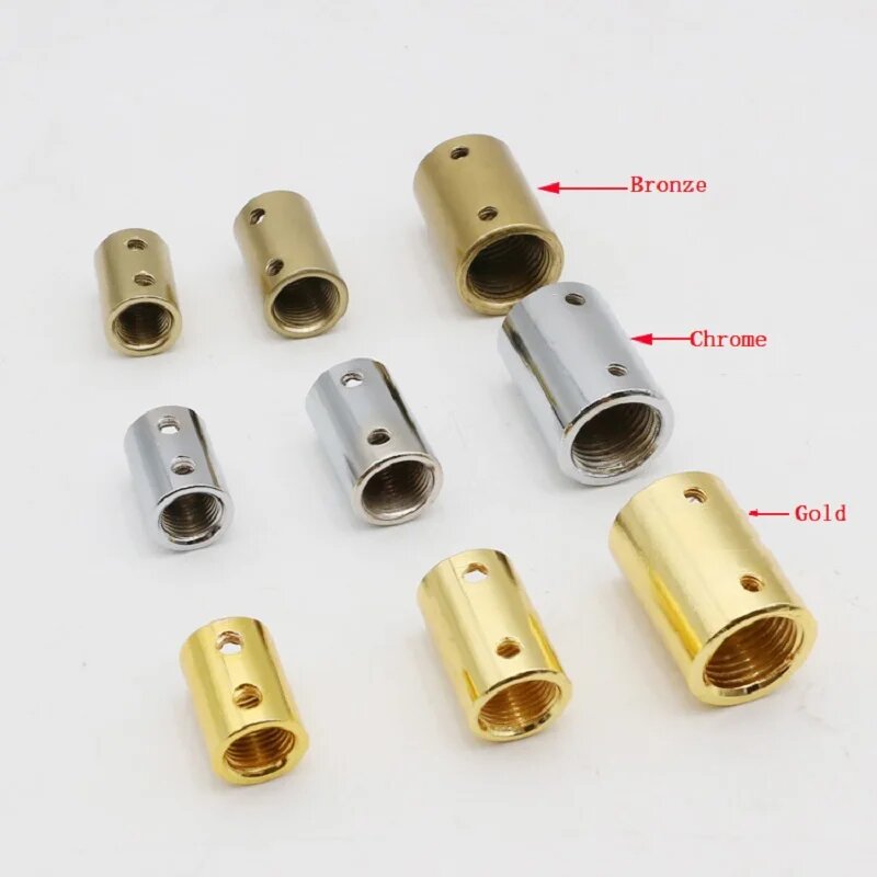 Переходник Fanlooking M10/M12/M16 с отверстиями M4, 15.5x25mm, Chrome, 2шт