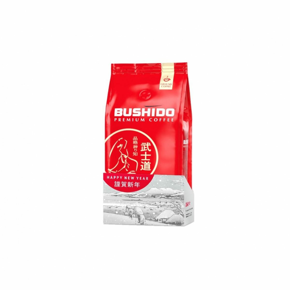Кофе молотый Bushido Red Katana 227г (пакет), 1шт.