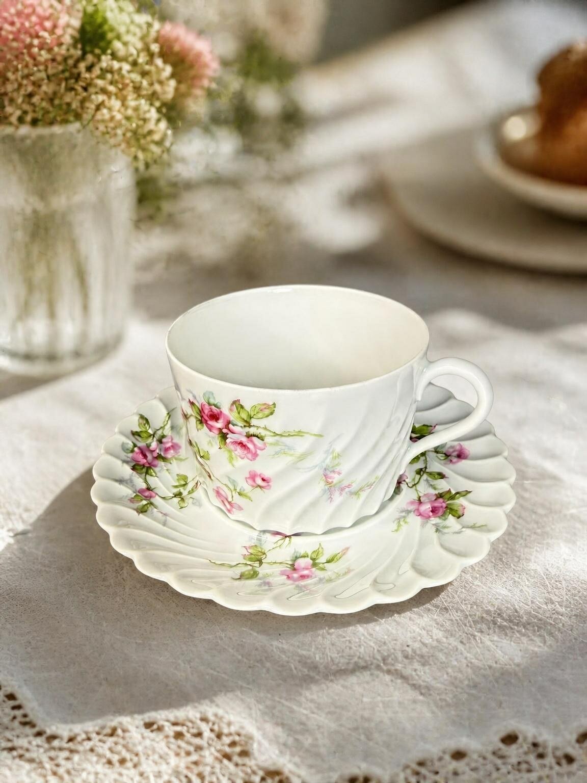 Чайная пара Haviland Limoges 300 мл