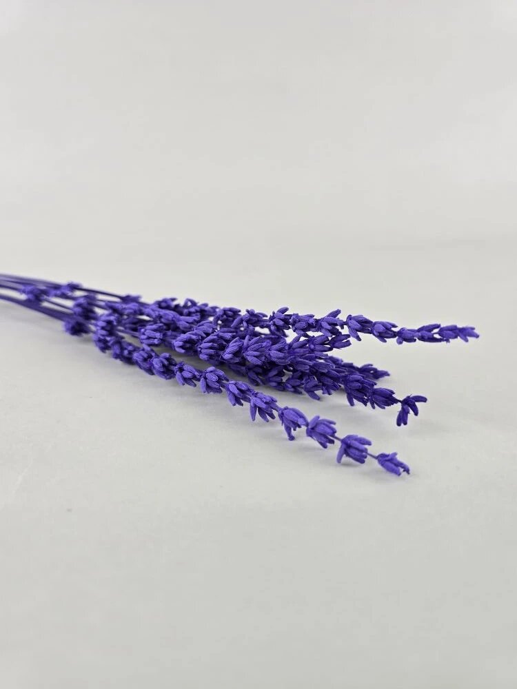 Сухоцвет "Лаванда" Без бренда, лавандовый, в упаковке 10 штук