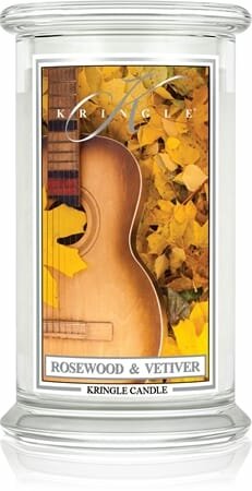 Свеча Kringle Candle Rosewood & Vetiver, 623 г
