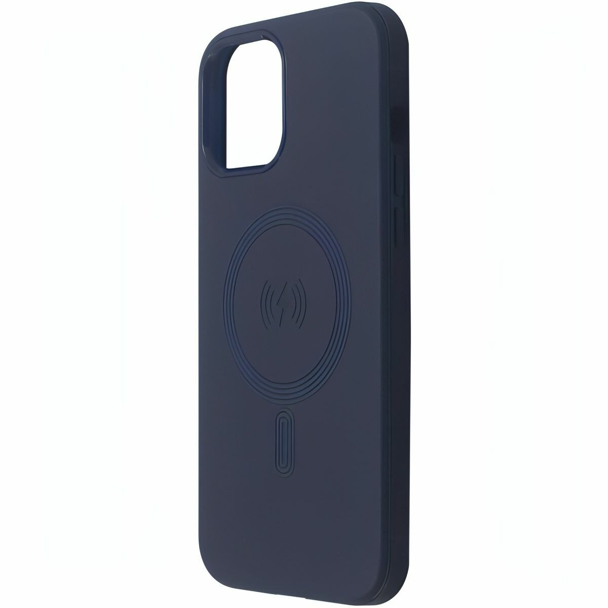 Чехол InterStep MAGSAFE CANDY iPhone 12 Pro Max Синий — фото 1