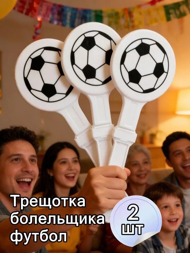 Трещотка болельщика футбол,2шт