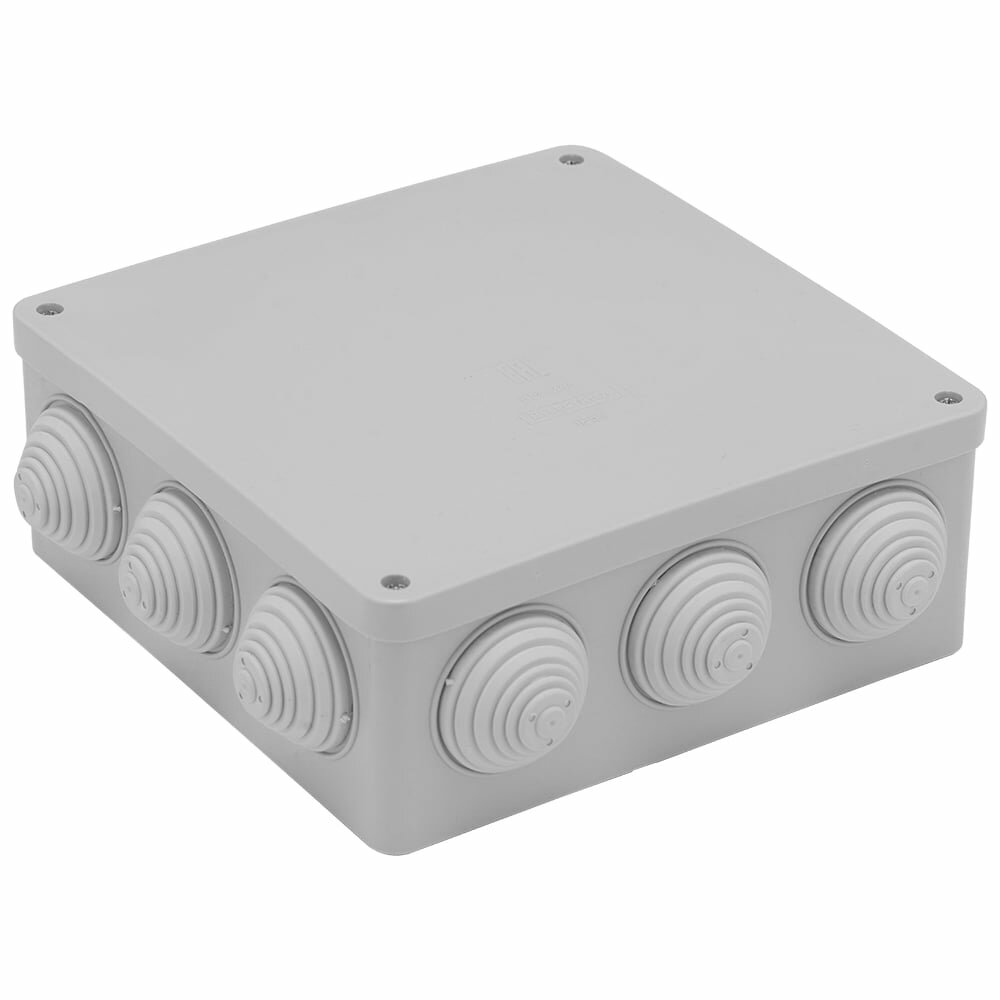 Распределительная коробка Bylectrica IP55, 160x160x60 мм, 12 вводов, КМ-346