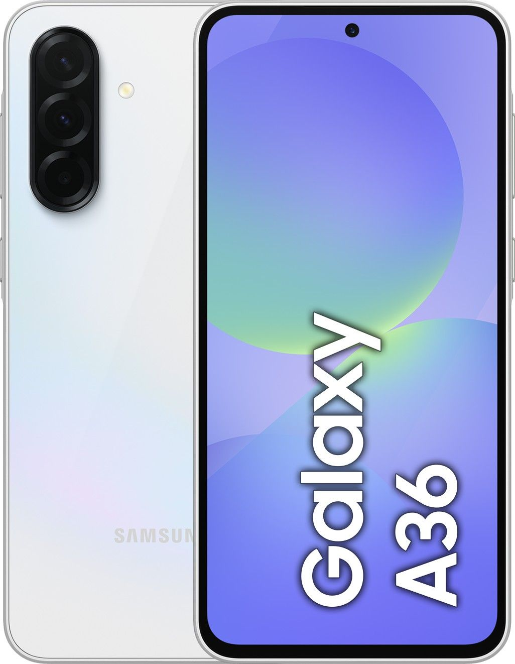 Смартфон Samsung Galaxy A36 8/256 ГБ Awesome White (Dual nano SIM), белый