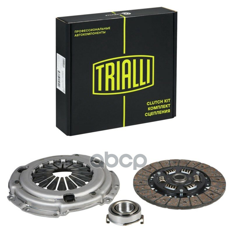 Сцепление в сборе Mazda 626 IV (91-) 1.8i/2.0i (с мех. муфт) (FR 2506) Trialli арт. FR 2506