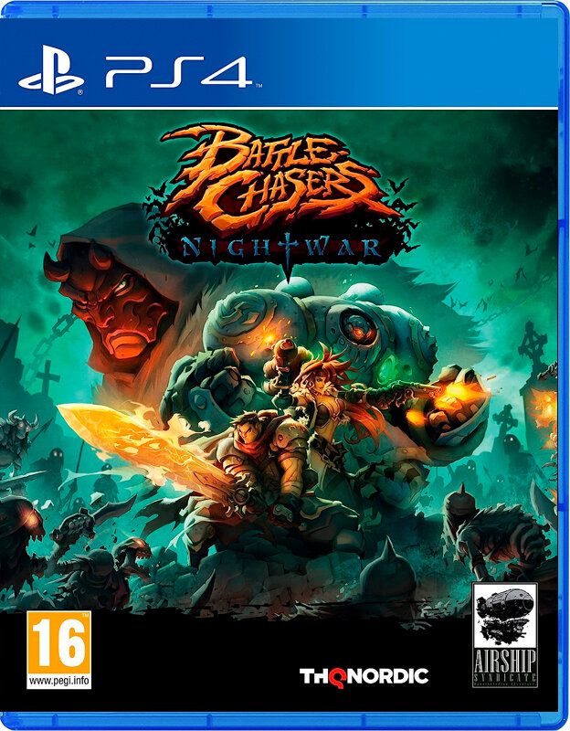 Battle Chasers: Night war [PS4, русские субтитры] игра на диске для Playstation 4