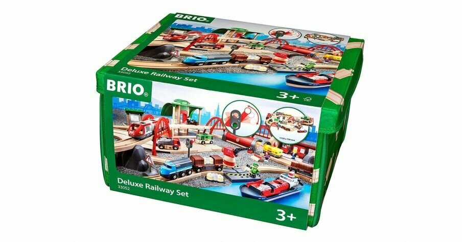 BRIO Большой двухуровневый игровой набор Люкс 33052