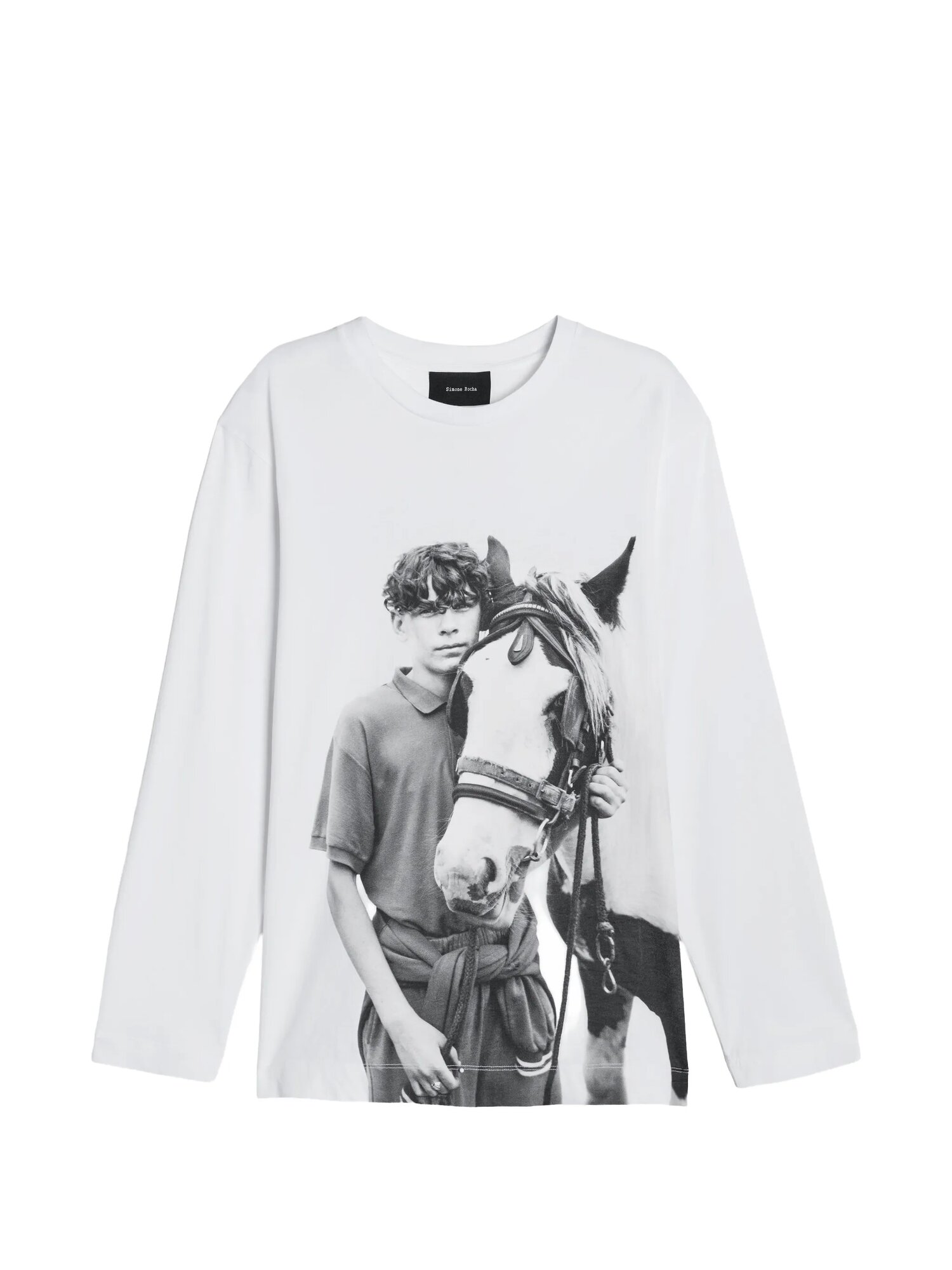 Футболка Pony Kids print long-sleeve T-shirt