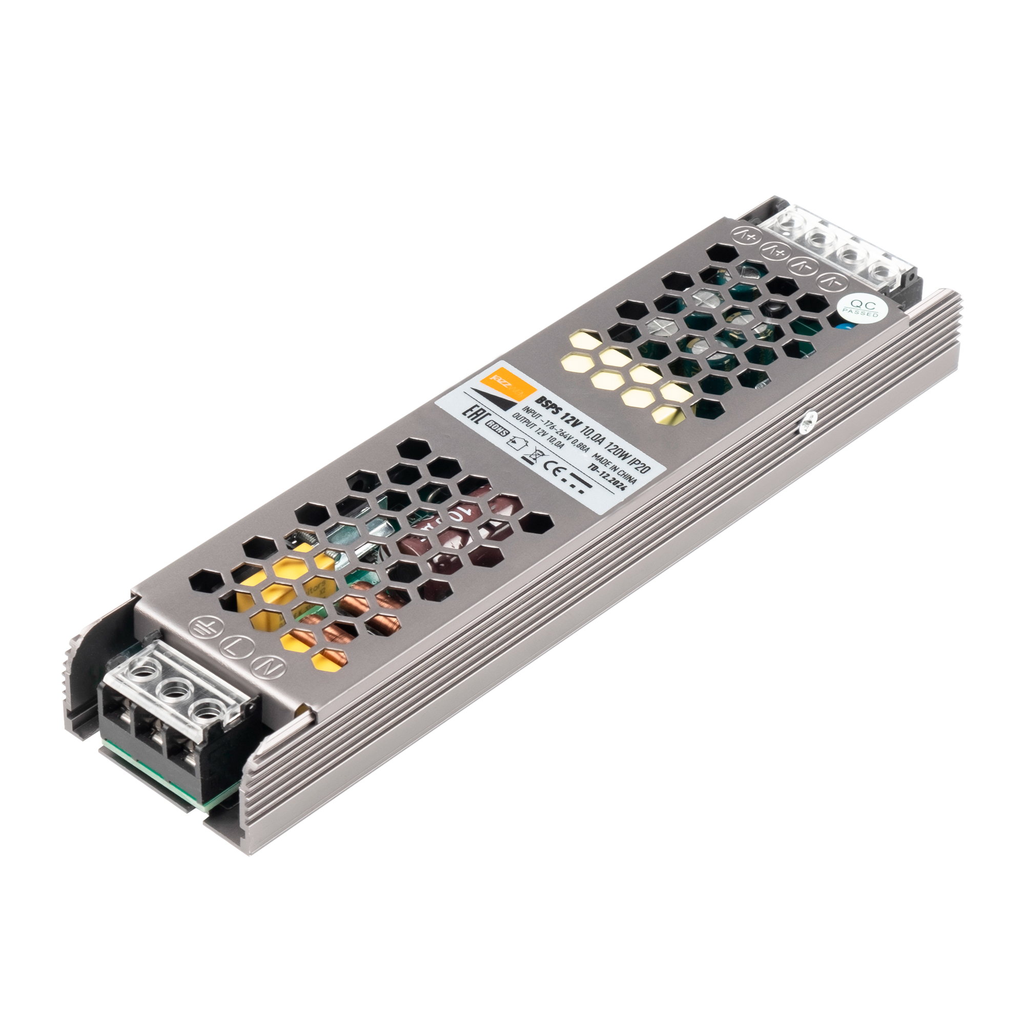 Блок питания для светодиодных лент JazzWay BSPS 120W IP20 12V