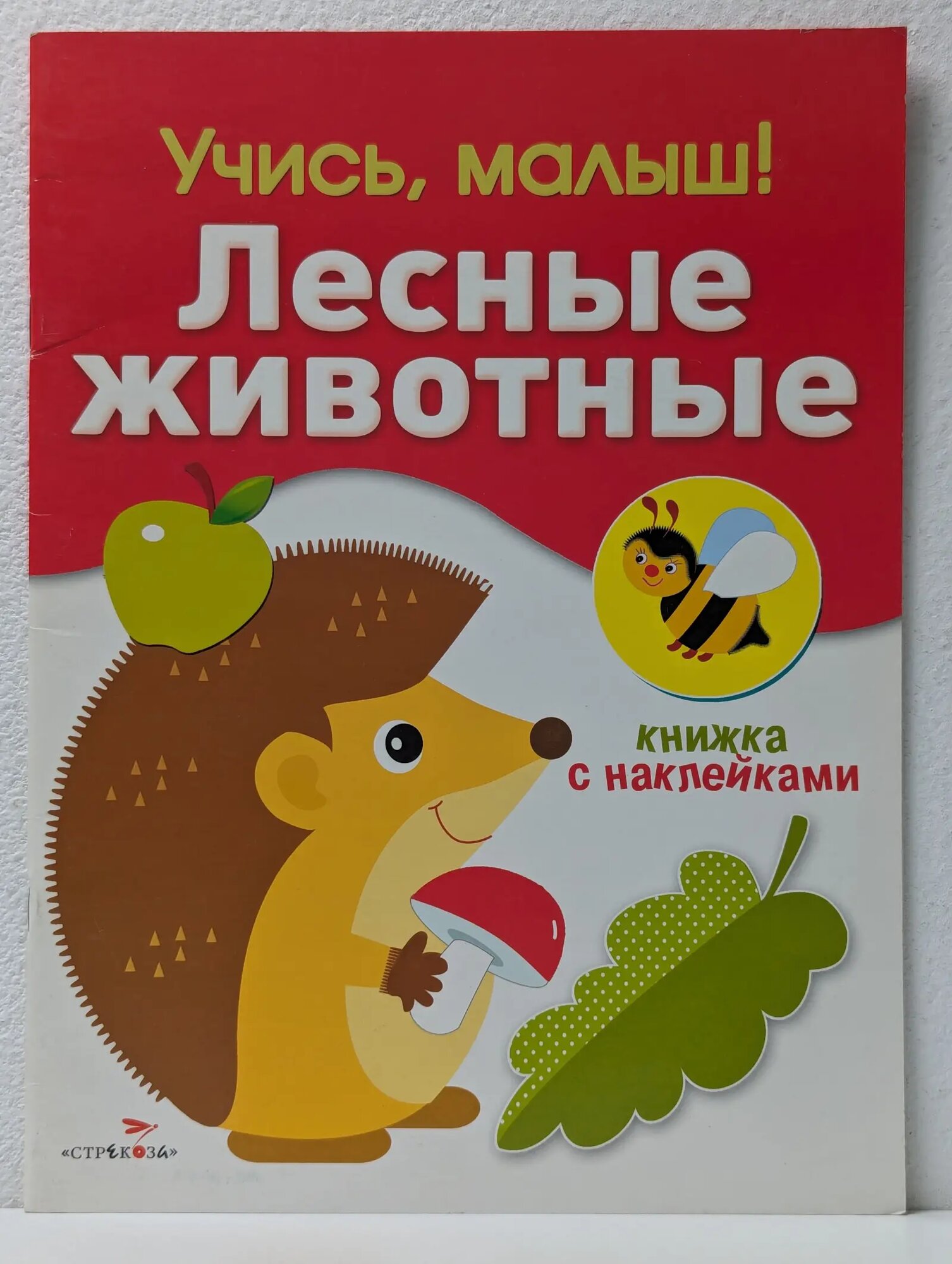 Учись, малыш! Лесные животные. Книжка с наклейками Куликовская Татьяна Анатольевна, Куликовский Д. 2013