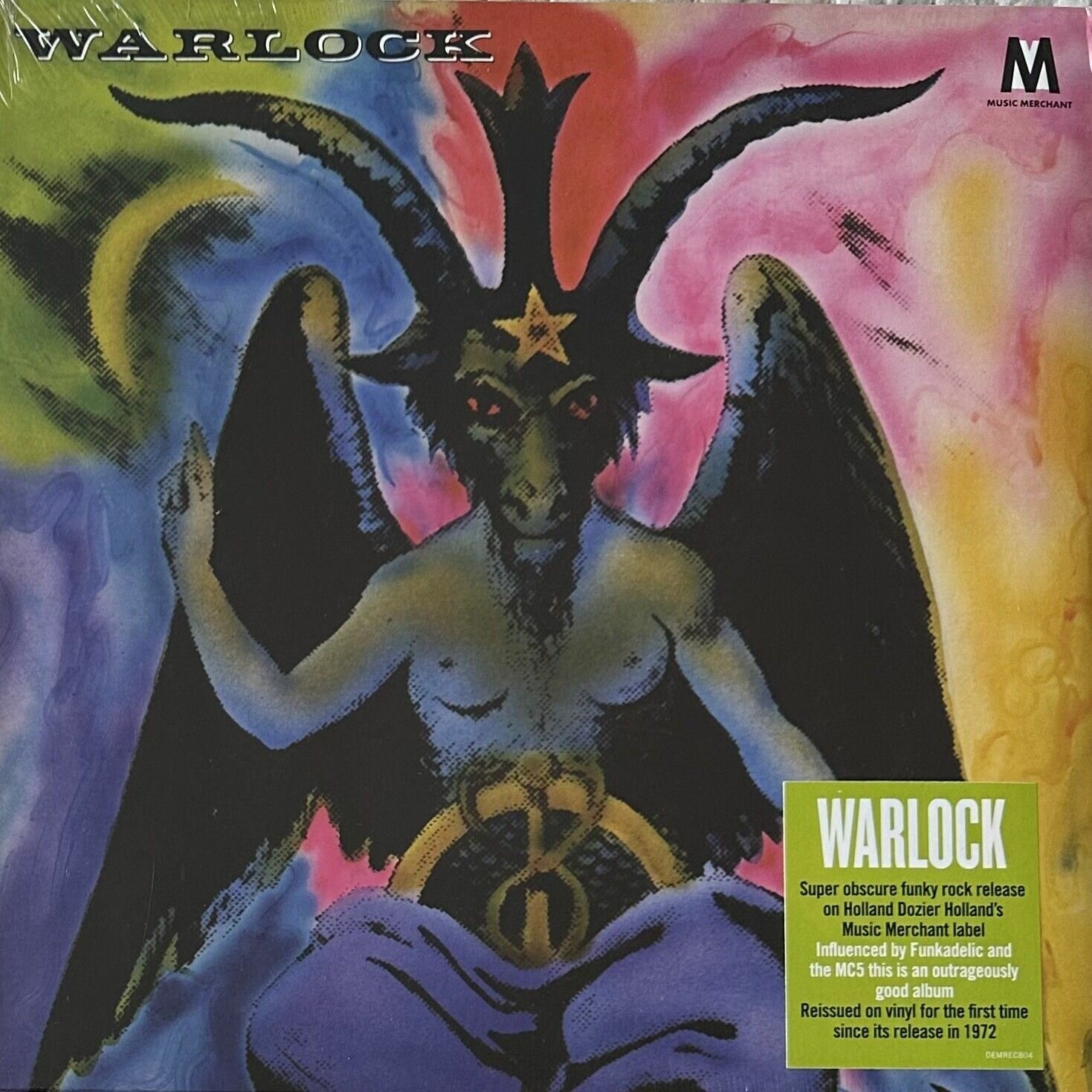 Виниловая пластинка Warlock - Warlock (Европа 2021г.)