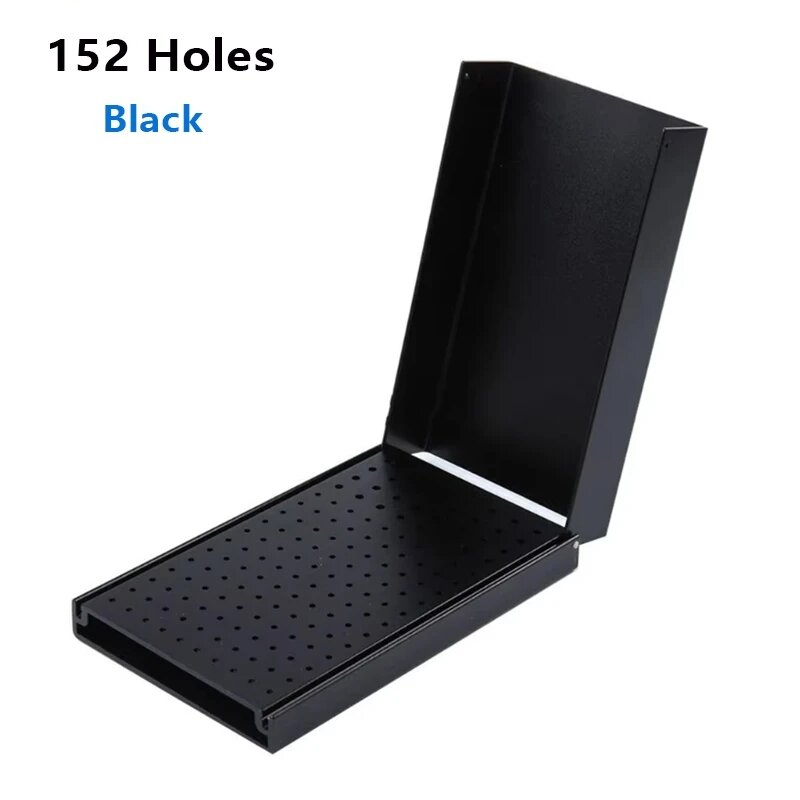 SKATTOOTH Dental 152 Holes Burs Holder 152 Holes Black