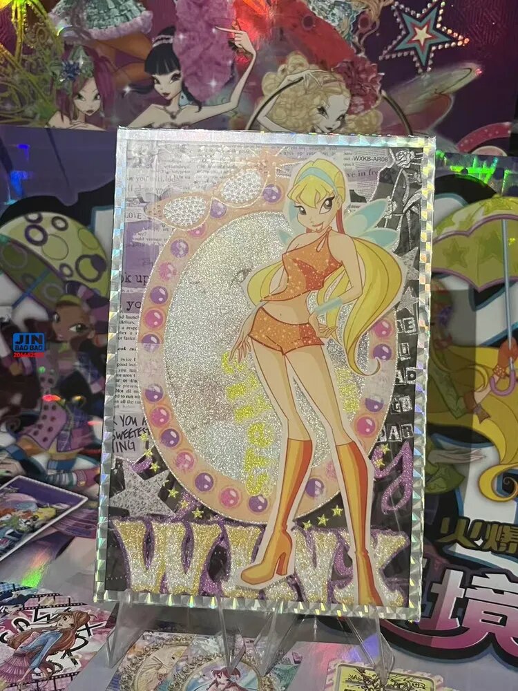 Коллекционные карты Winx Club: Шесть фей редкий набор