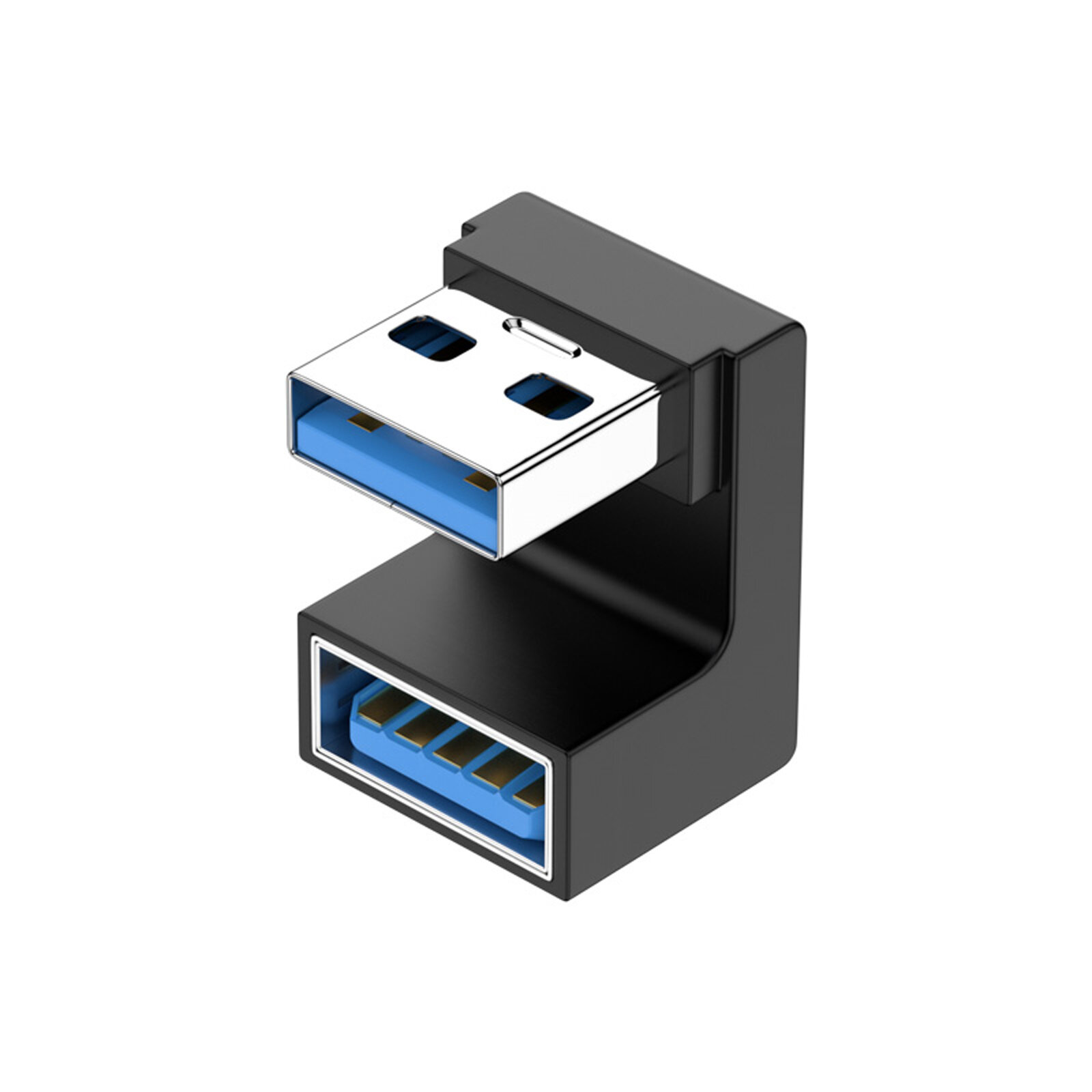 USB 3.0 Переходник с углом 180 градусов для ноутбука, 5Gbps