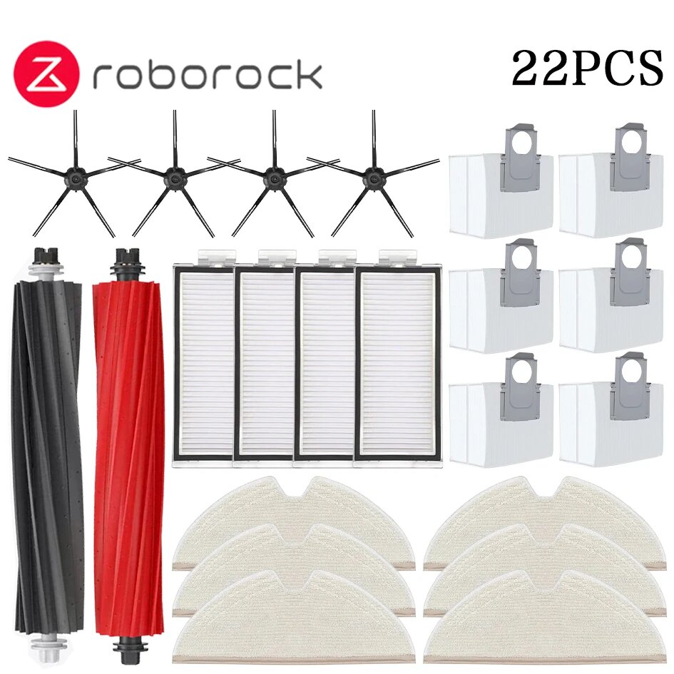 Аксессуары для роботов-пылесосов Roborock Q8 Max / Q8 Max+ / Q5 Pro / Q5 Pro+ армейский зеленый