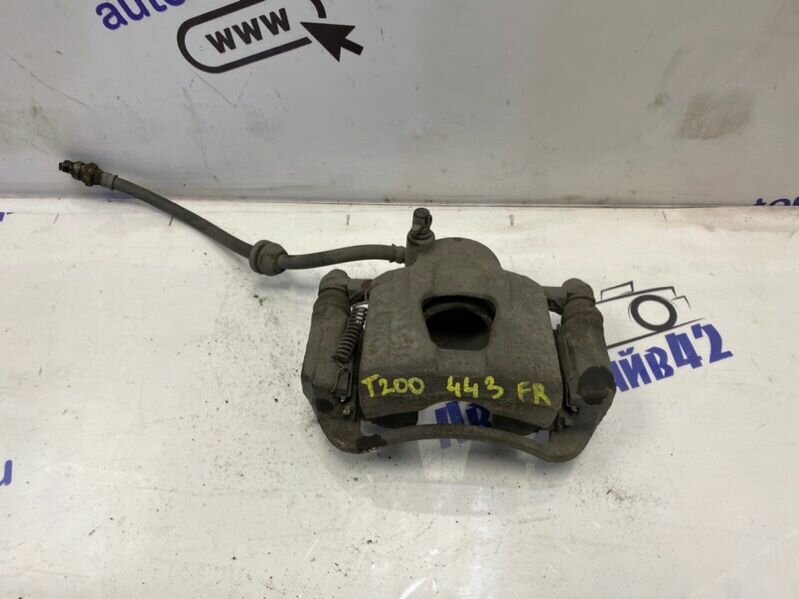 Суппорт тормозной Chevrolet Aveo 2004 96534638 T200 F14S3, передний правый (с пробегом)