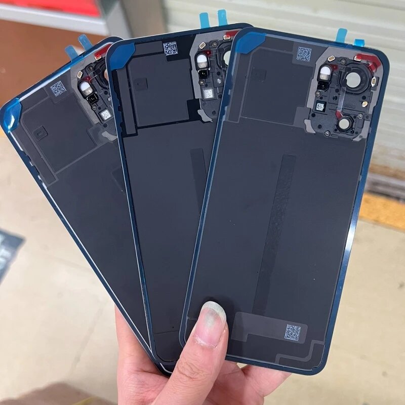 Задняя крышка/корпус (дверца) для OnePlus Ace6 PLQ110, качество AAA+, с линзами, для Black With Lens
