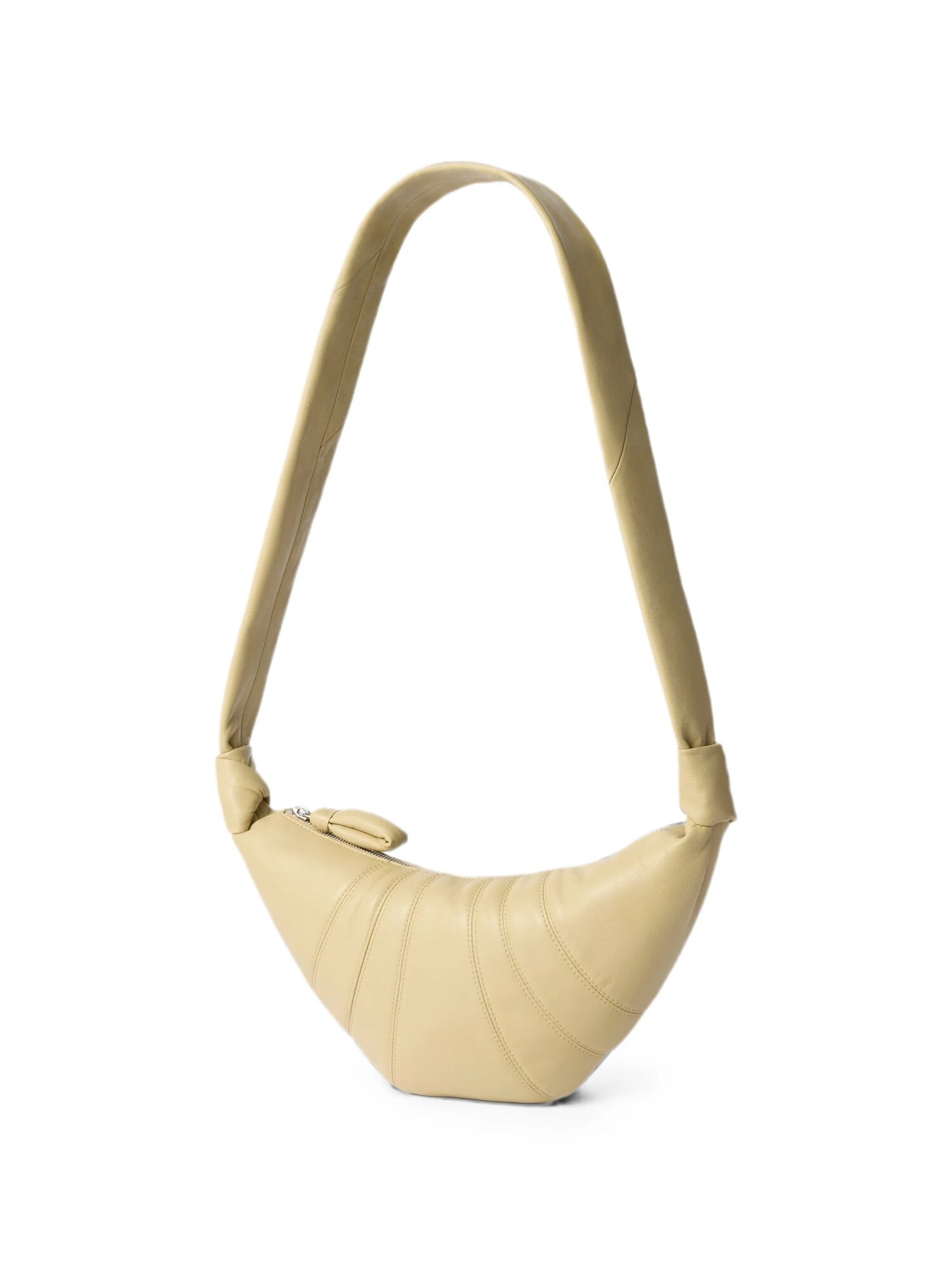 Сумка LEMAIRE Small Croissant bag in leather, разноцветный — фото 1