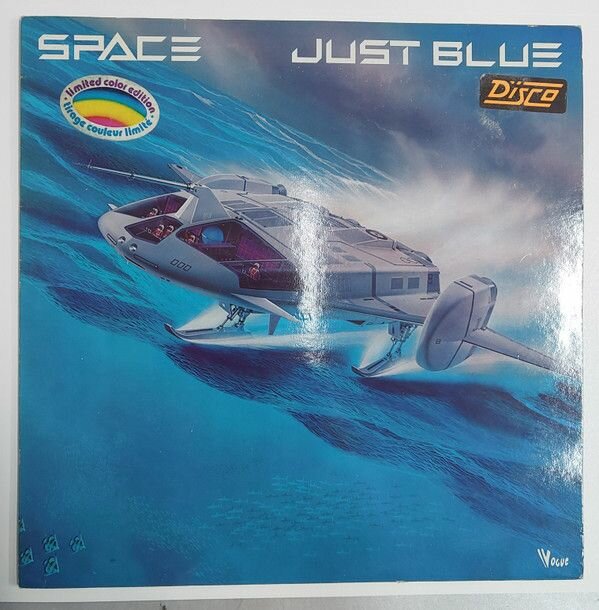 Виниловая пластинка Space LP - Just Blue France 1978 mint mint (редкий 1 press в отличном состоянии)