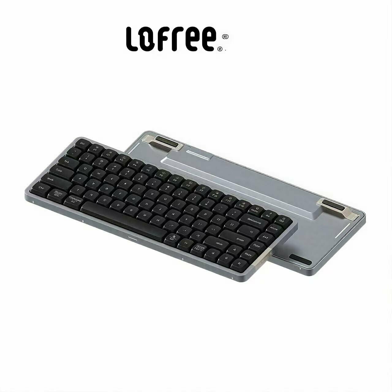 Механическая клавиатура Lofree Xiaoshun, беспроводная Bluetooth, ультратонкая, для офиса и ноутбуков, 84 клавиши, черная