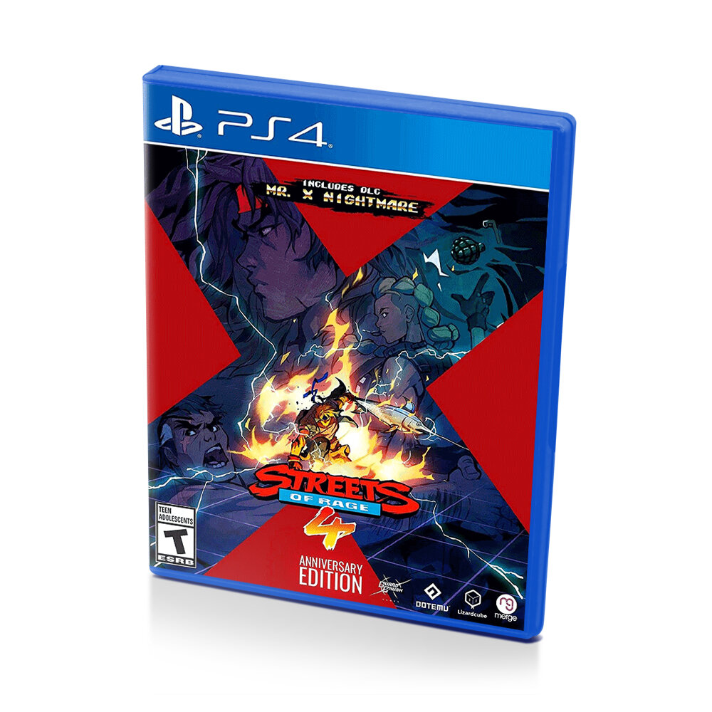 Streets of Rage 4 Anniversary Edition (PS4/PS5, рус.)
