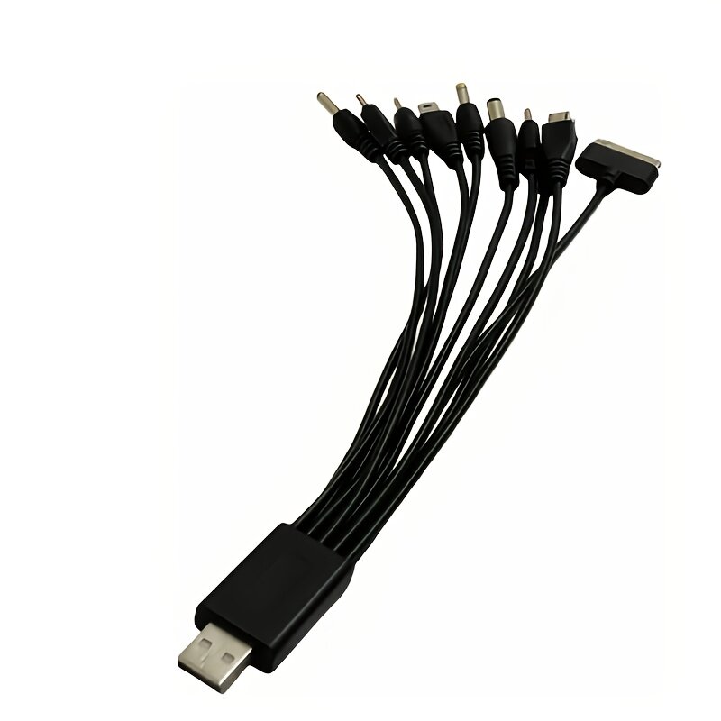 Автомобильный 10-в-1 универсальный USB кабель для зарядки и передачи данных