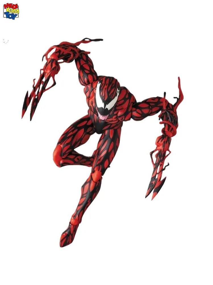 Фигурки Medicom Toy Mafex Marvel Legends Series Action Figures Carnage(118)-15cm; Марвел фигурки