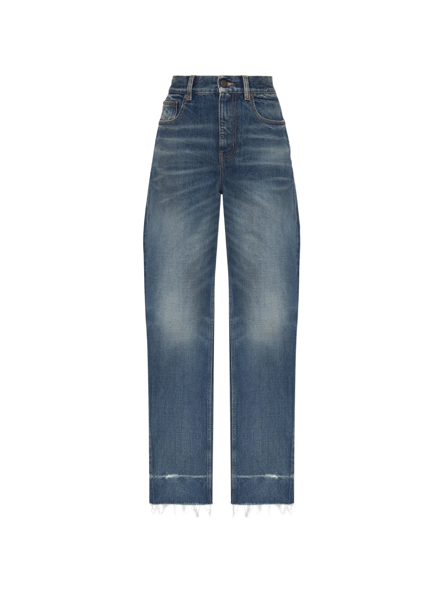 Джинсы Frayed-hem jeans 